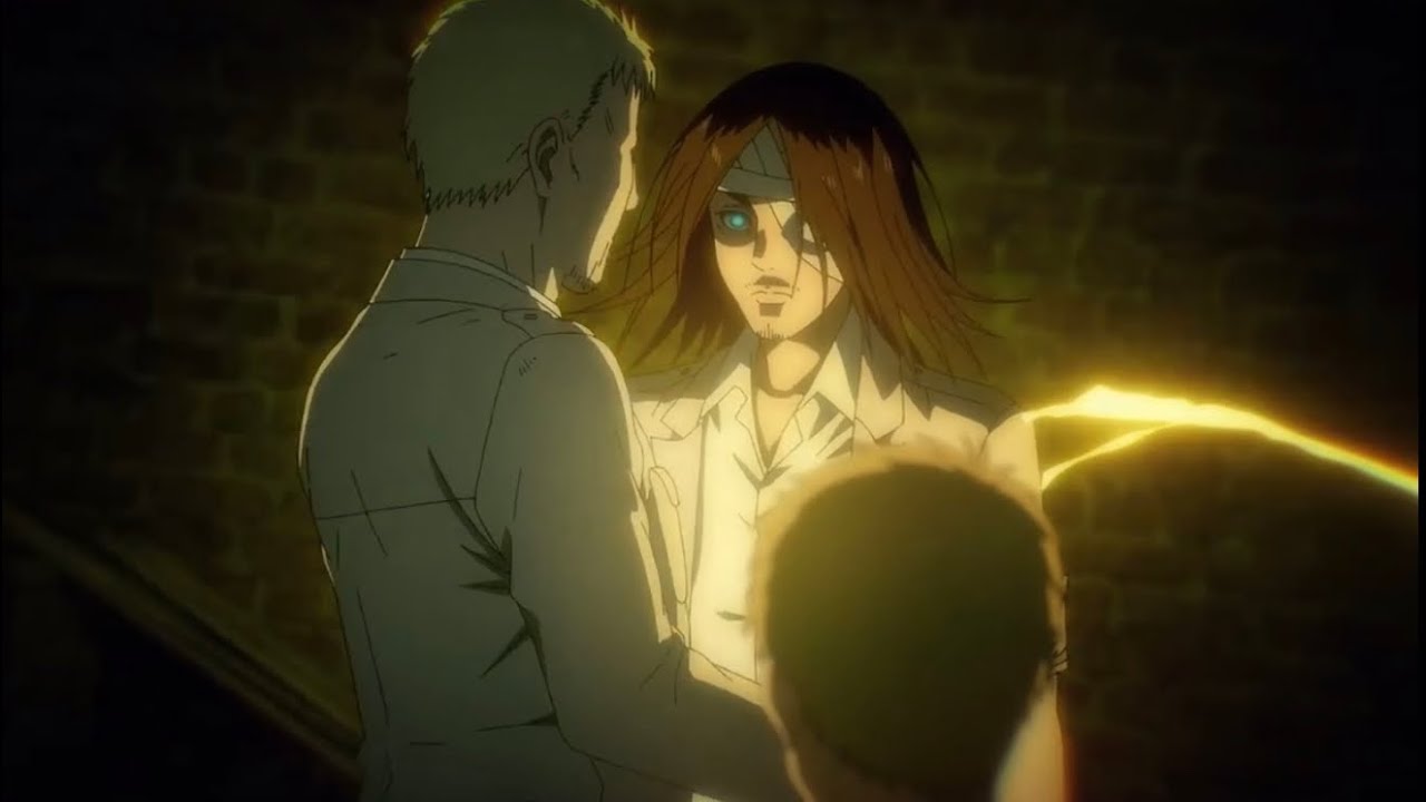 Eren shakes Reiner’s hand- Attack on Titan Final Season - YouTube