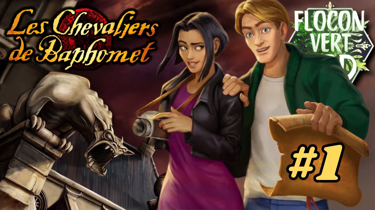 Les Chevaliers de Baphomet #1 - Découverte - 🧠 TOURNEZ MÉNINGES 🧠 - YouTube