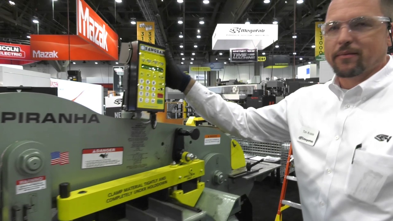 Piranha Ironworker Machine Walkaround - YouTube