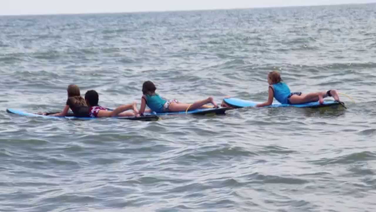 Surfing Bald Head Island 2012 - YouTube