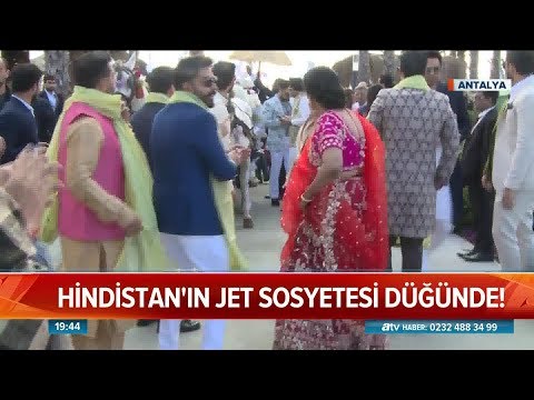 Hindistan'ın jet sosyetesi düğünde - Atv Haber 10 Şubat 2019