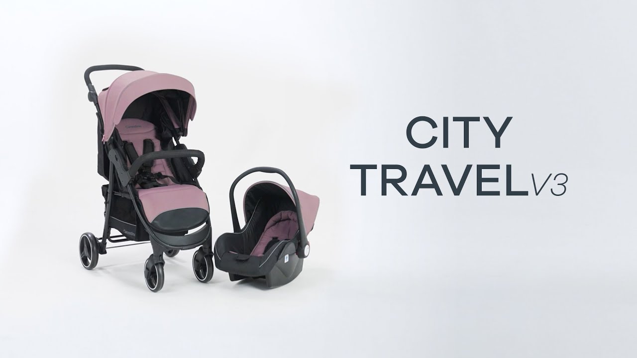 Cochecito Carestino CITY TRAVEL V3 - YouTube