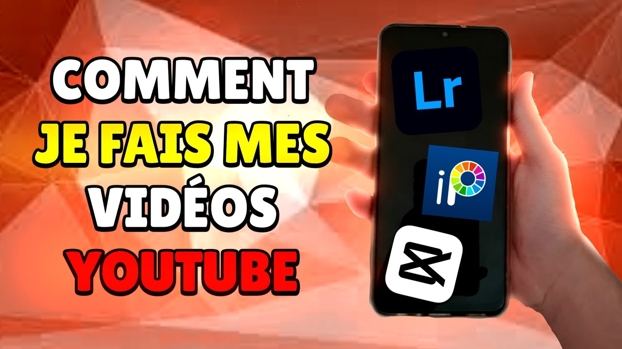 COMMENT je FAIS mes VIDÉOS YOUTUBE avec SEULEMENT un TÉLÉPHONE !? - YouTube