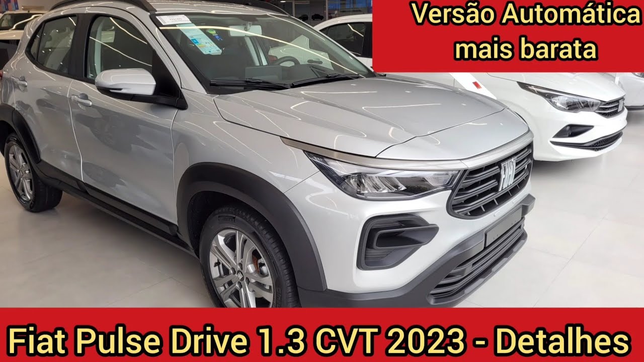 Fiat Pulse Drive 1.3 CVT 2023 - Detalhes das novidades - Versão ...