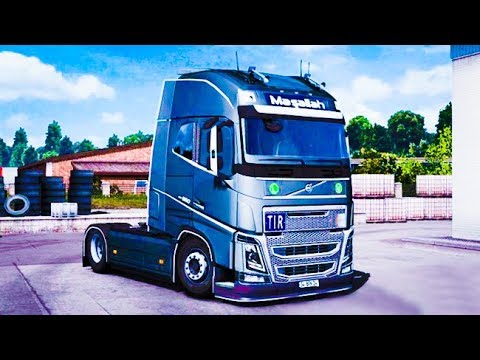 ETS-2 MULTİPLAYER~VOLVO FH 750 KISA BİR GEZİNTİ KOMİK MONTAJ :)