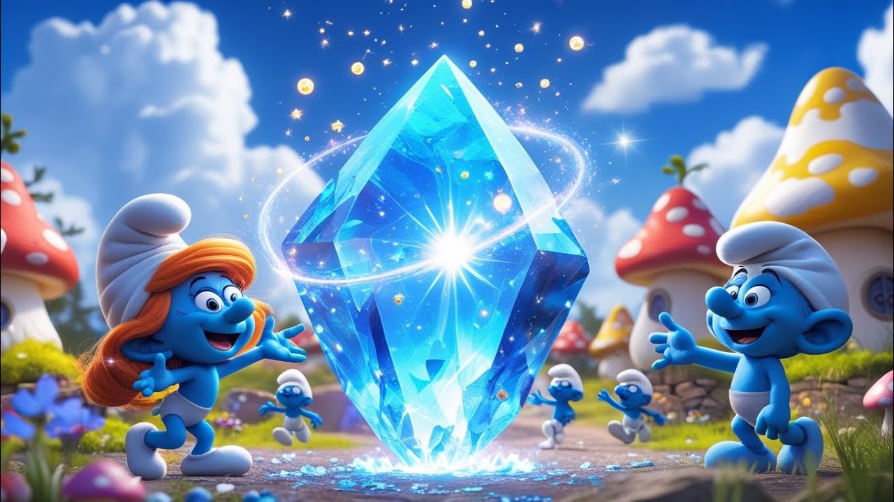 The Smurfs and the Magic Crystal! 🧙‍♂️ | 4K |Fun Adventure for Kids ...