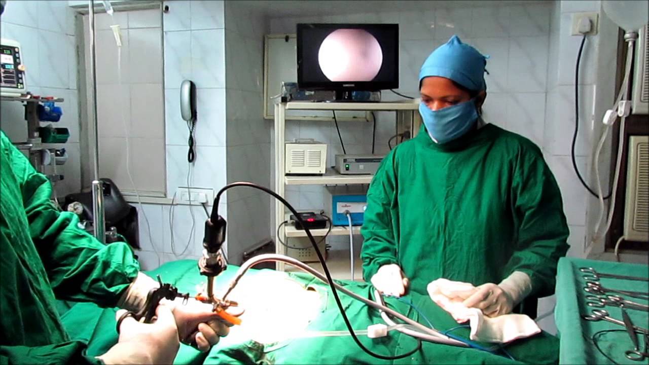 Port site Sinoscopy of Sinus tract Dr Kushal Mital - YouTube