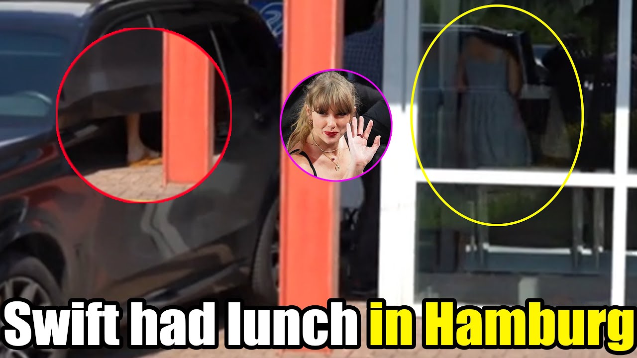 Taylor Swift appeared wearing RUBBER DUCK sandals while enjoying lunch ...
