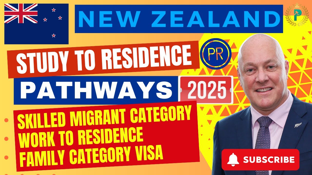 New Zealand Study to PR/Residence Pathways 2025 - YouTube