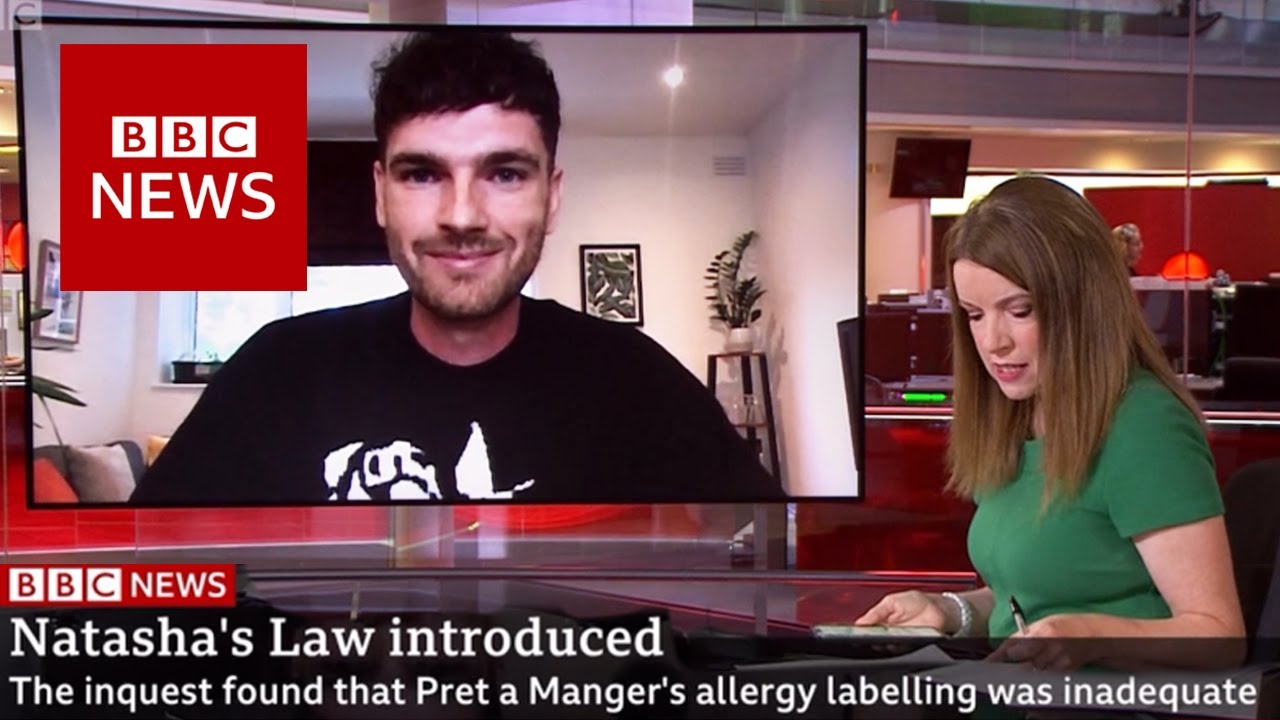 I was on BBC News talking about Natasha's Law - YouTube