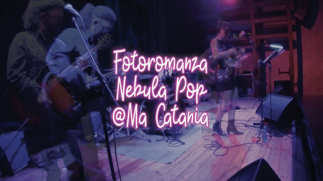 Fotoromanza - Cover Gianna Nannini - Nebula Pop live @ Ma Catania - YouTube