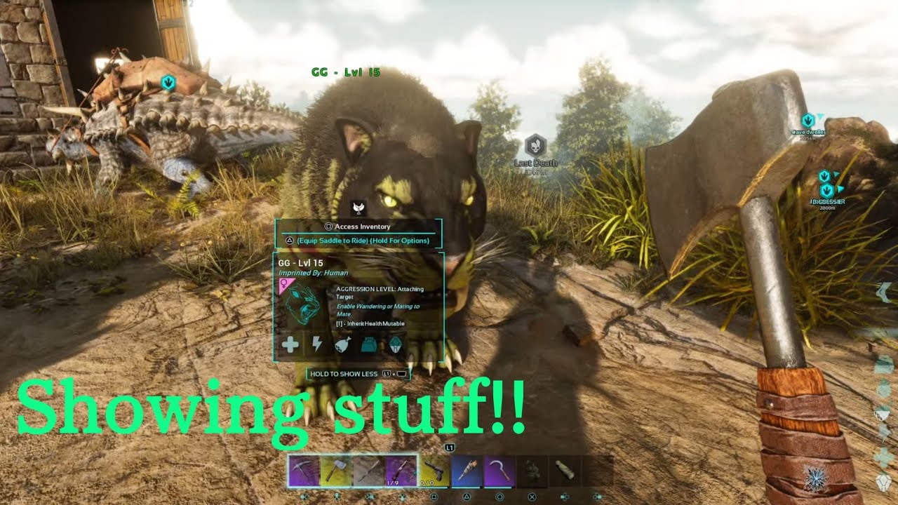 ARK Survival Ascended just showing stuff!! - YouTube