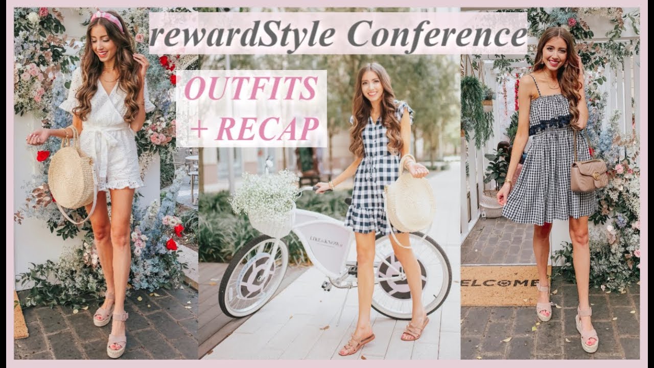 CASUAL + DRESSY SPRING OUTFIT IDEAS | rewardStyle CONFERENCE 2019 RECAP ...