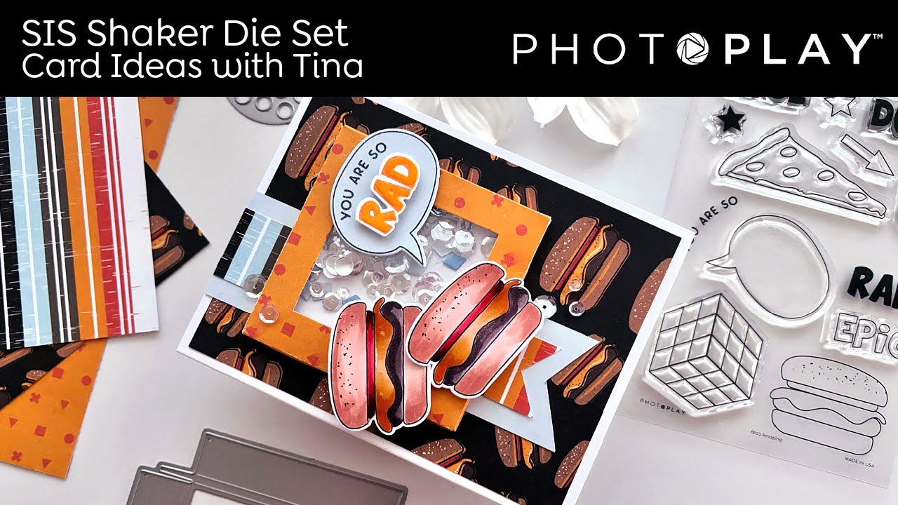 Tuesdays with Tina | Say it with Stamps Shaker Die | PHOTOPLAY PAPER ...