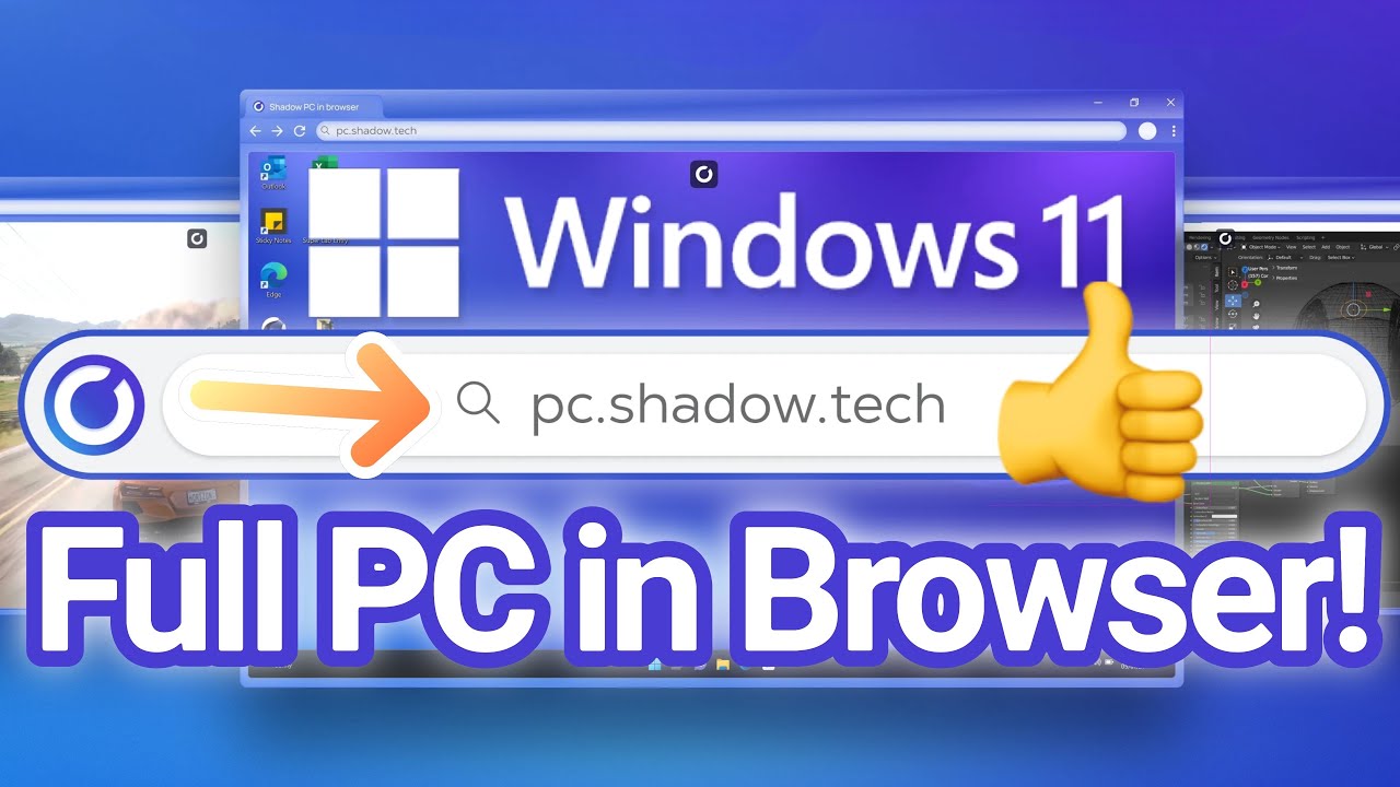 Full Windows PC in your Browser! ( Shadow PC ) - YouTube