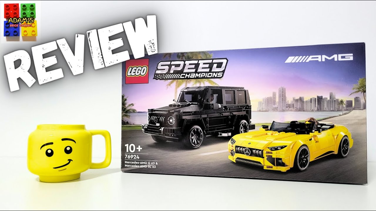 Lego Speed Champions Mercedes AMG G 63 & Mercedes AMG SL 63 | Lego ...