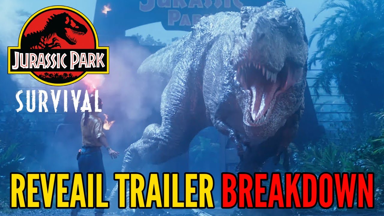 DINO ISOLATION! Jurassic Park Survival | OFFICIAL REVEAL TRAILER ...
