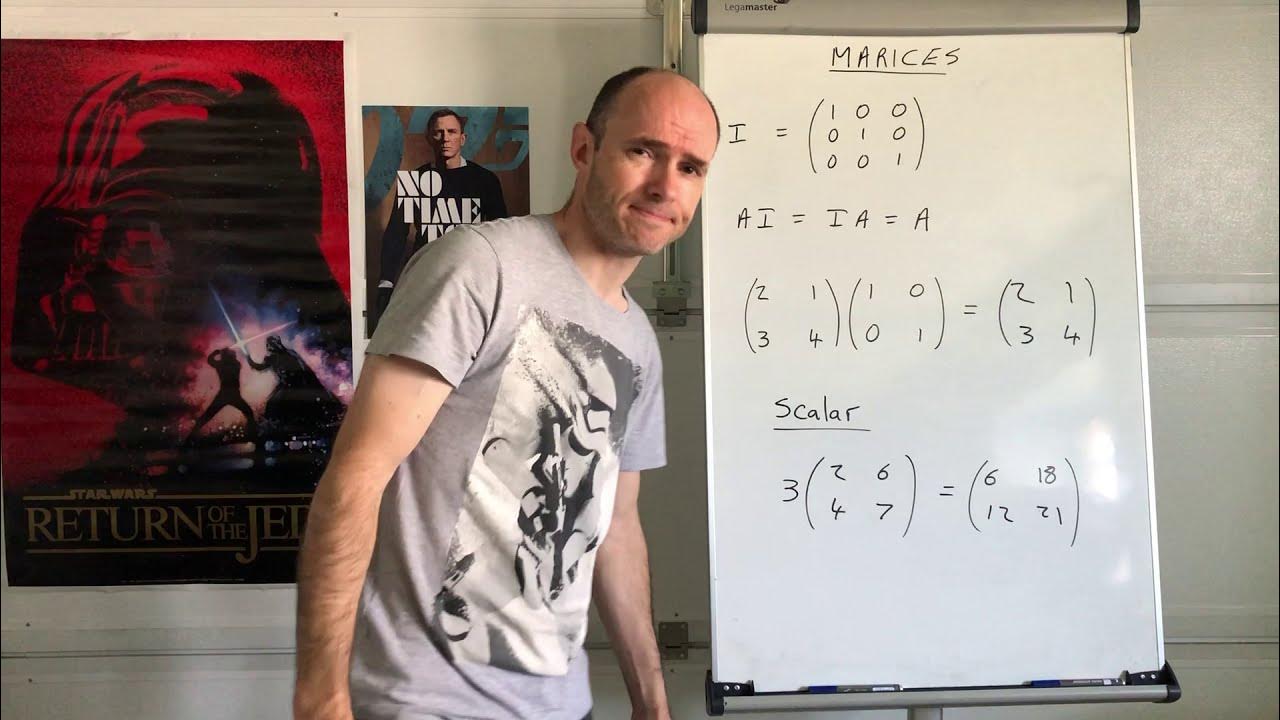 Matrices - The Identity Matrix - YouTube