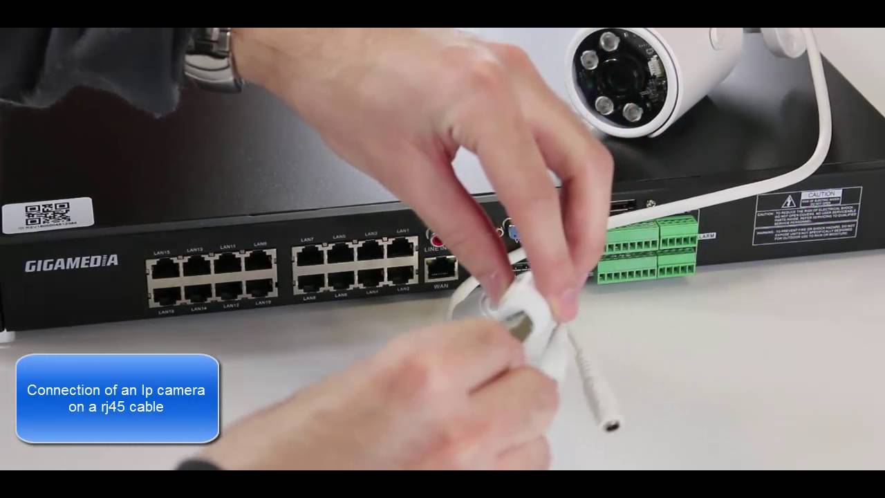 Gigamedia PoE NVR, remote access - YouTube