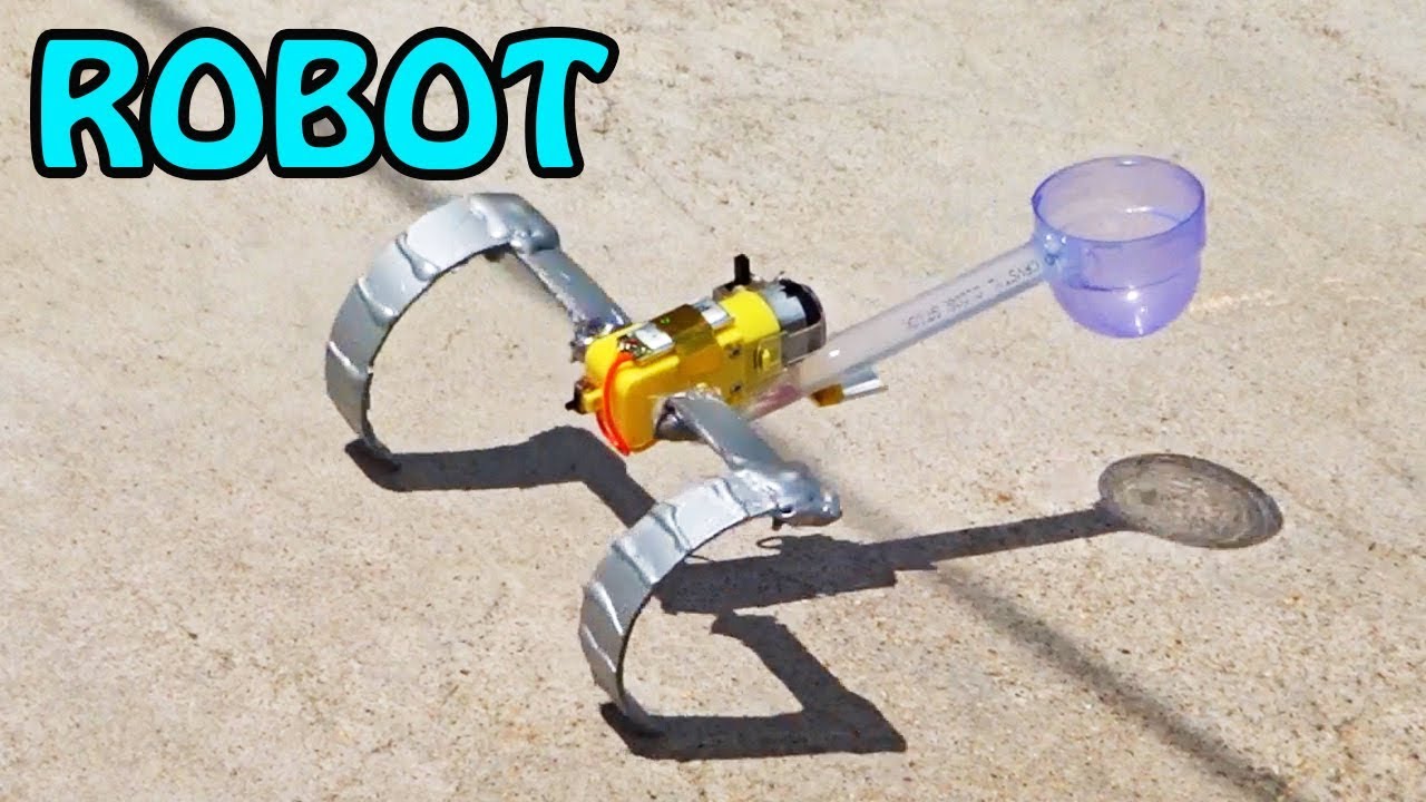 How to make a robot at home easy | Jumping Robot | Whatanidea - YouTube
