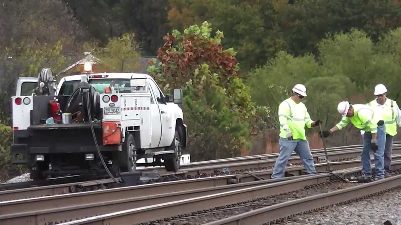 Norfolk Southern High Railer/Working On The Rail Road In(HD) Austell,Ga ...