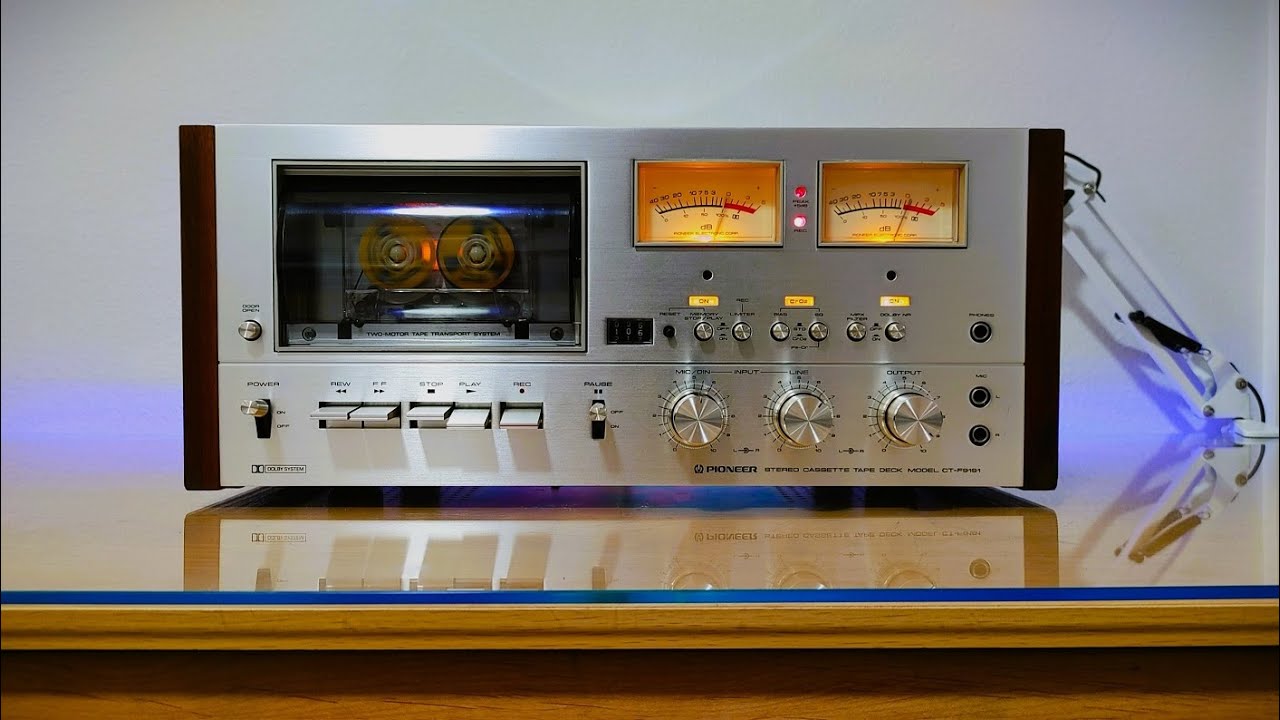 Pioneer CT-F9191 Vintage Cassette Deck - YouTube