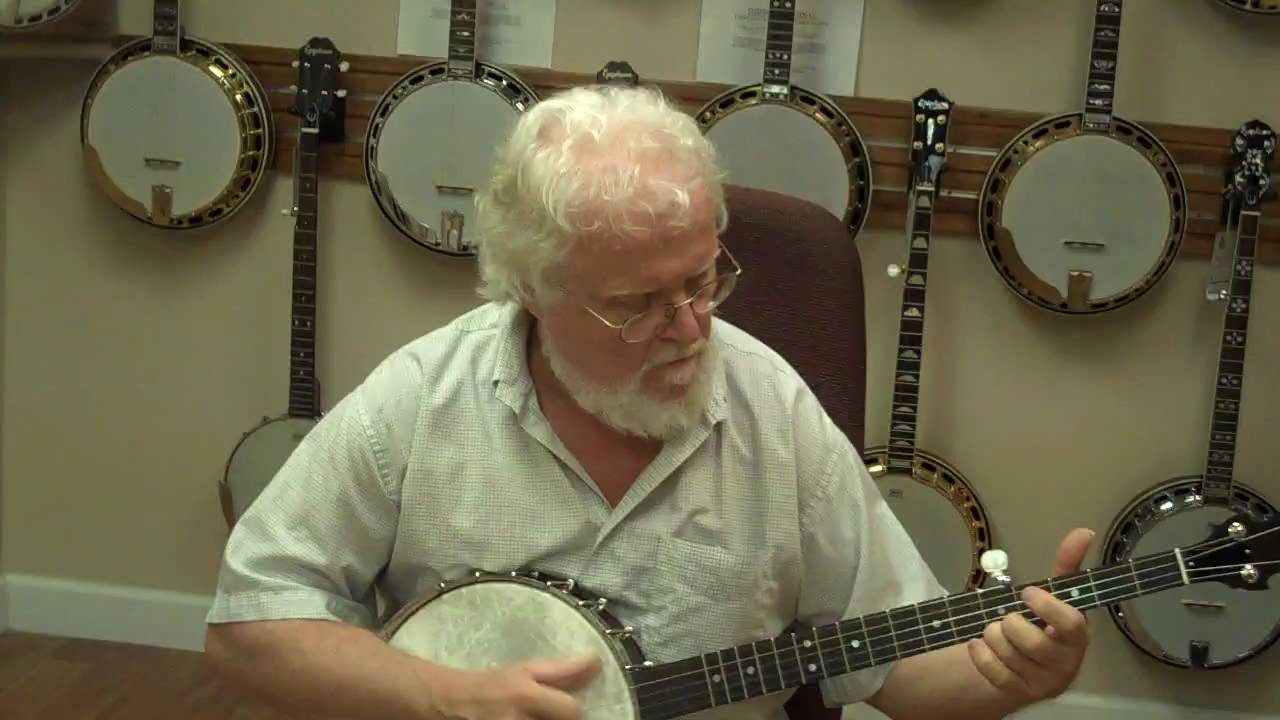 Harry Bickel plays Clawhammer Jam Banjo at First Quality Music - YouTube