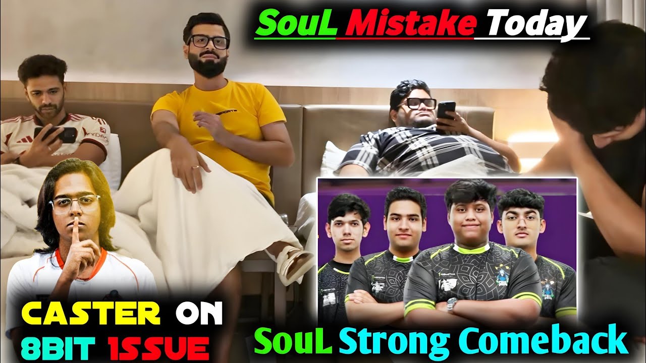 All Caster On SouL Mistake & Issue😱 SouL Comeback Tomorrow🔥 Reply on ...
