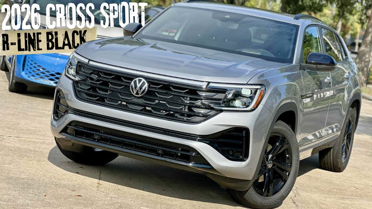 2026 VW Atlas Cross Sport SEL R-Line Black Is A Stylish Balance Of ...