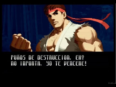 SNK VS. CAPCOM (SVC Chaos) - Steam - Gameplay Español - Ryu - YouTube