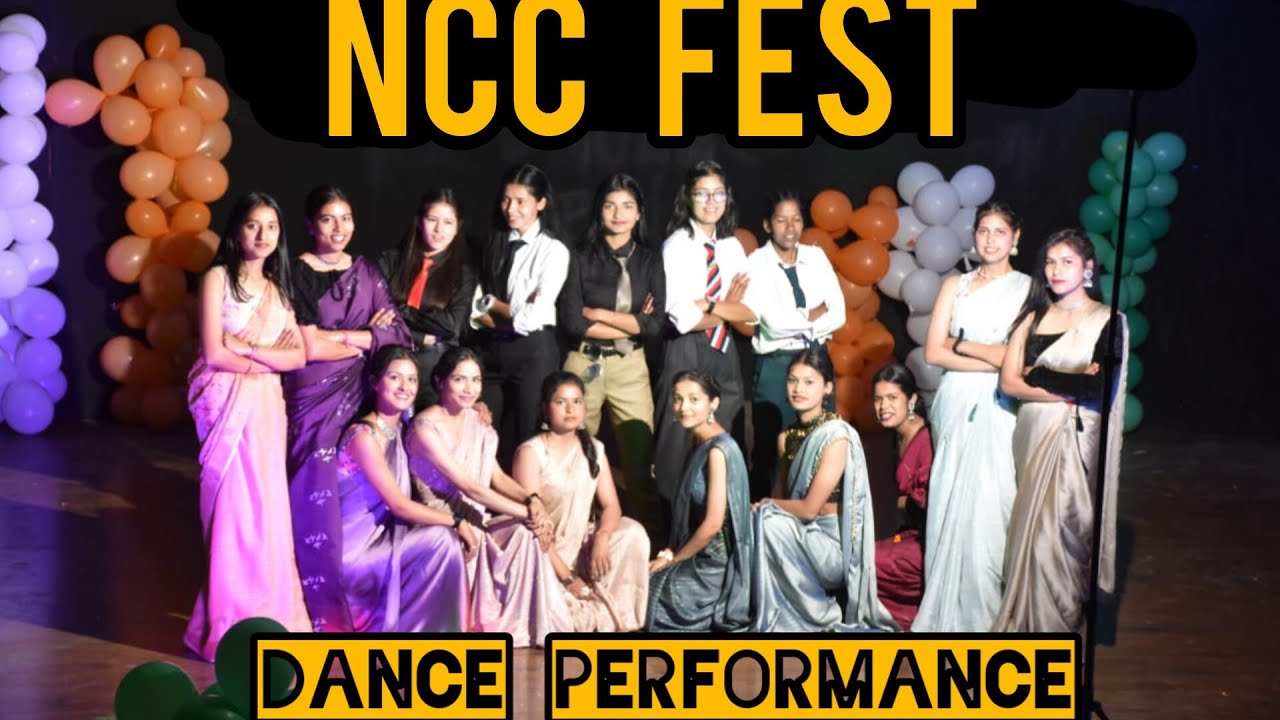 NCC Fest Group Dance 💃||Ude dil befikre ||Shaam shaandaar||koi kahe ...