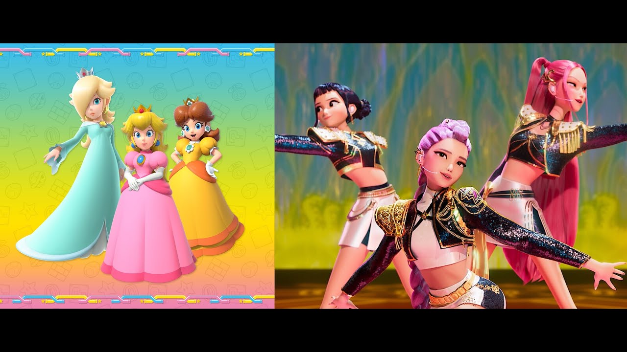 Peach, Daisy and Rosalina Meet K-Pop Demon Hunters (Requested By @Edic ...