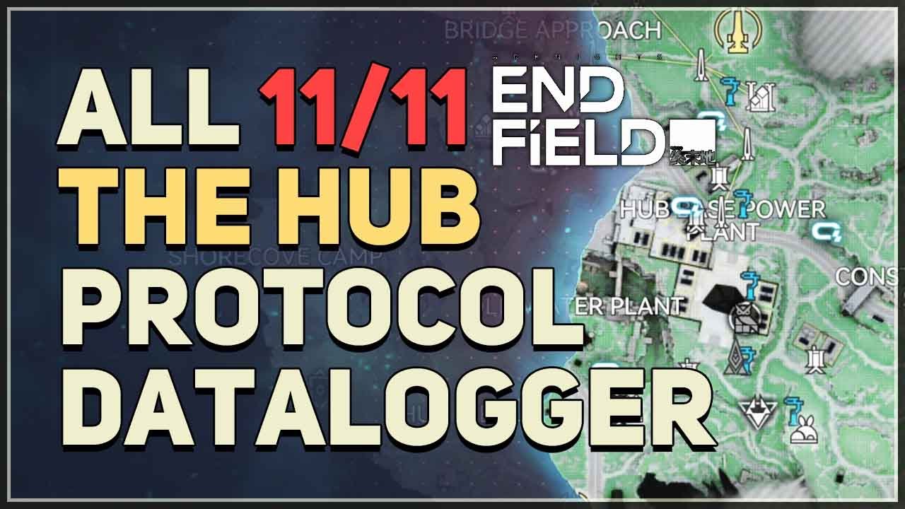 All The Hub Protocol Datalogger Locations Arknights Endfield - YouTube
