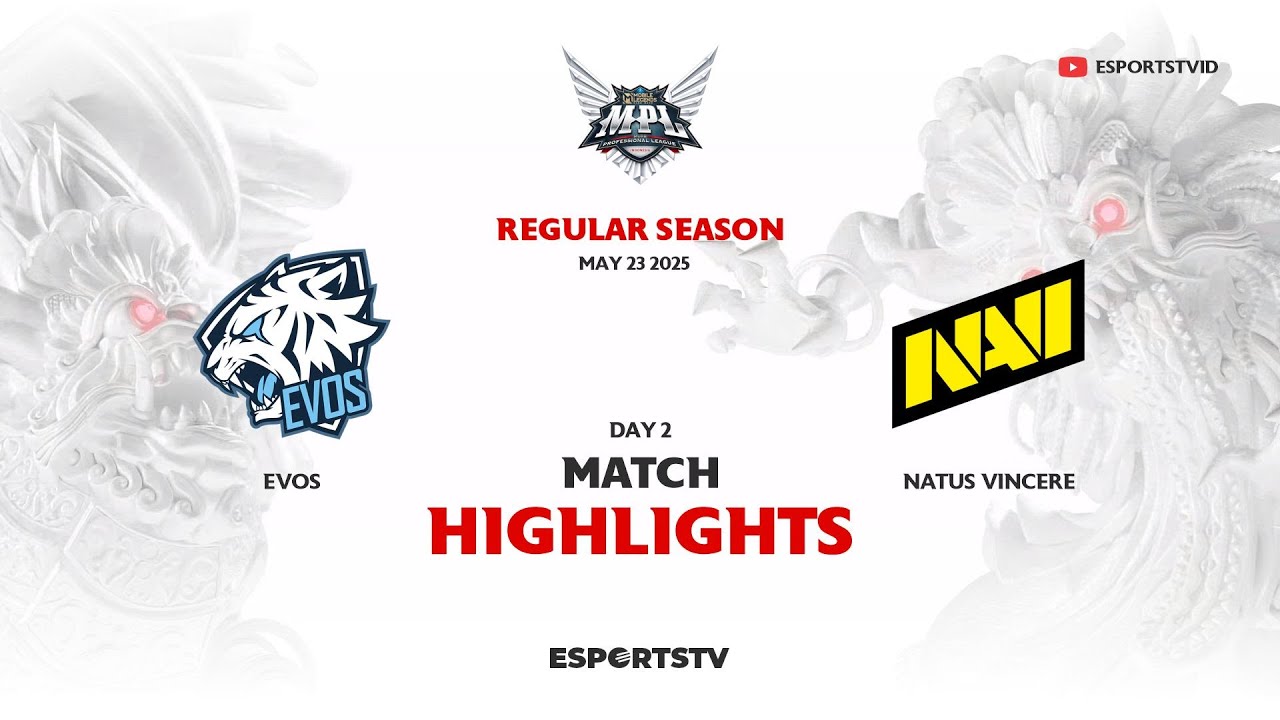 EVOS vs Natus Vincere HIGHLIGHTS MPL ID S15 | NAVI VS EVOS ESPORTSTV ...