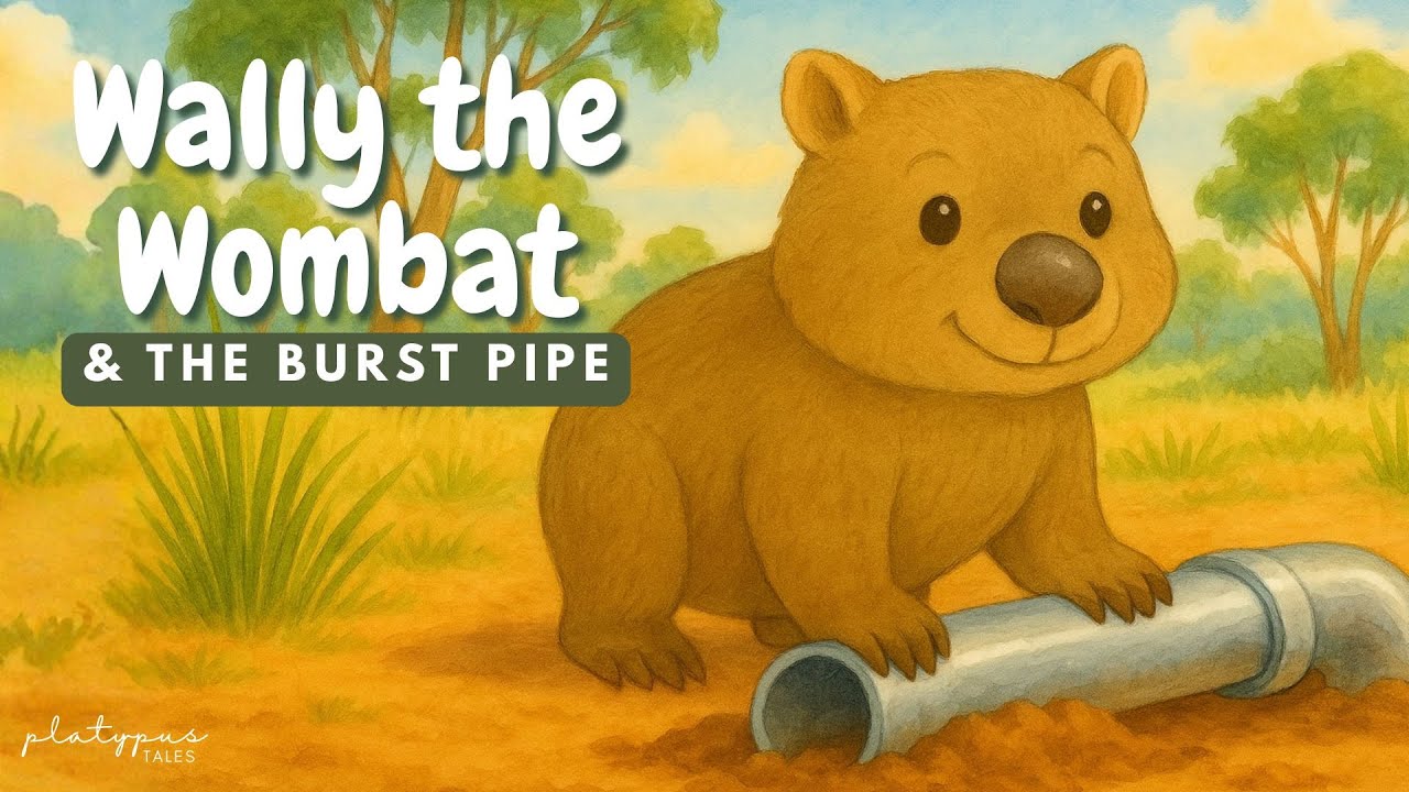 Wally the Wombat | Australian Story for Kids - YouTube