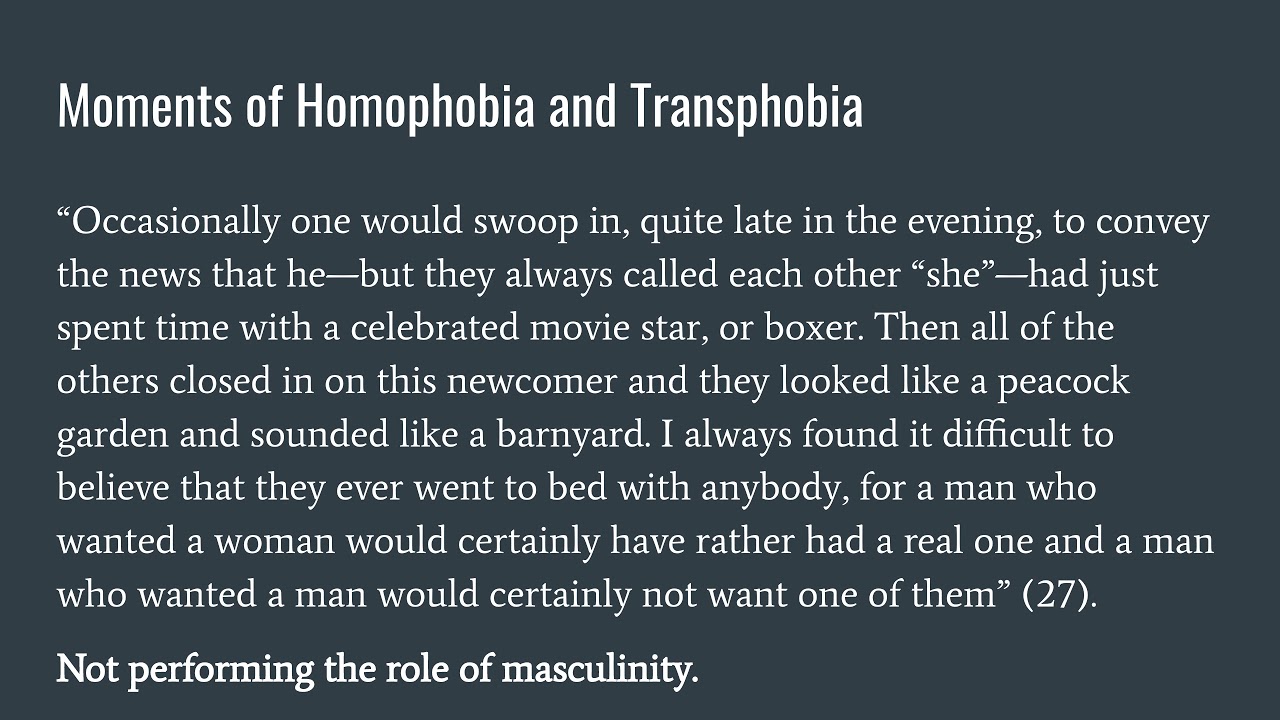 Giovanni's Room Presentation - YouTube