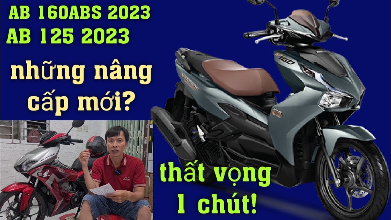 Đánh giá nhanh AB 160ABS 2023, AB 125 2023, hơi thất vọng | Airblade ...