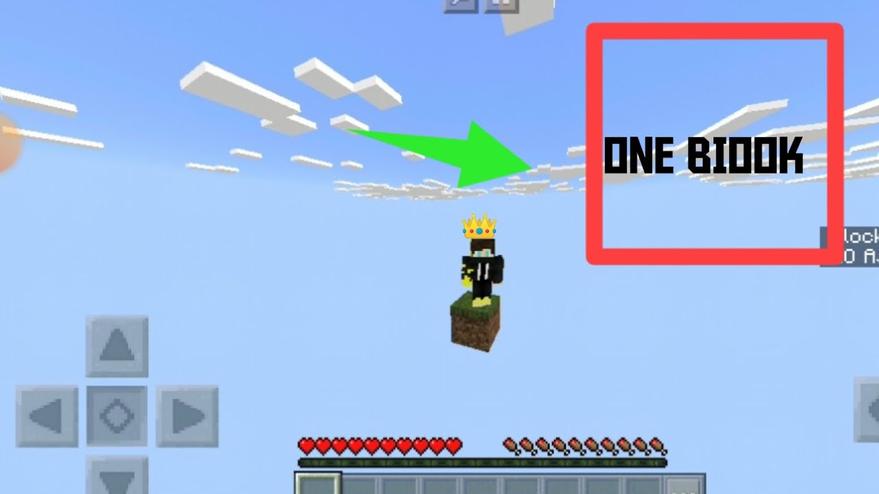 minecraft one block game play #video - YouTube