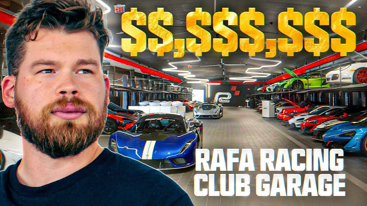 UNVEILING OUR NEW INSANE GARAGE - YouTube