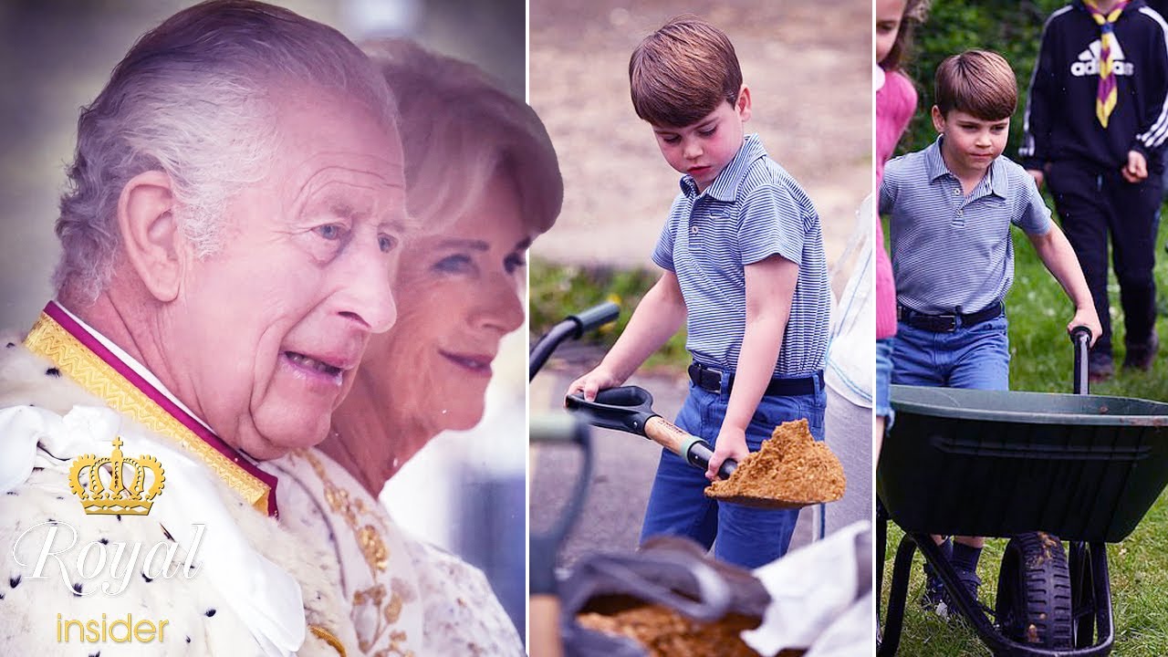 King Charles Reacts to Prince Louis Incredible First Engagement in ...
