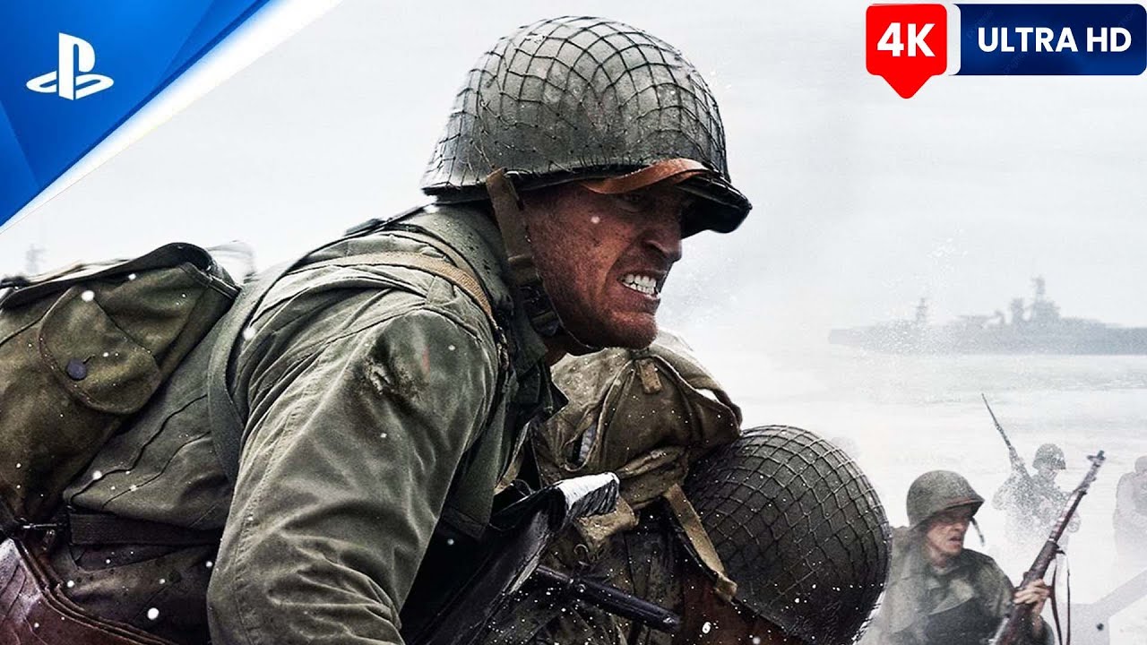 Normandy Operation - Call of Duty World War 2 (4K) - YouTube