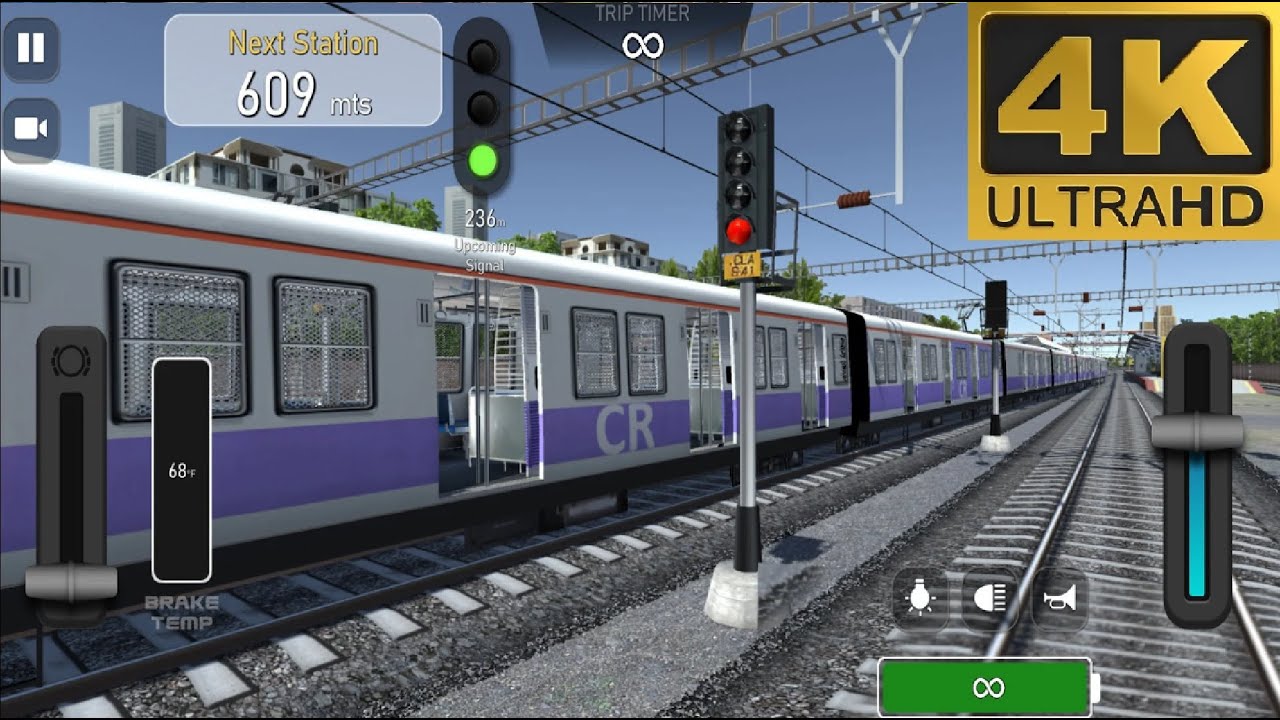 Indian Local Train Games | Simulator and Driving | EMU Simulation #2 ...