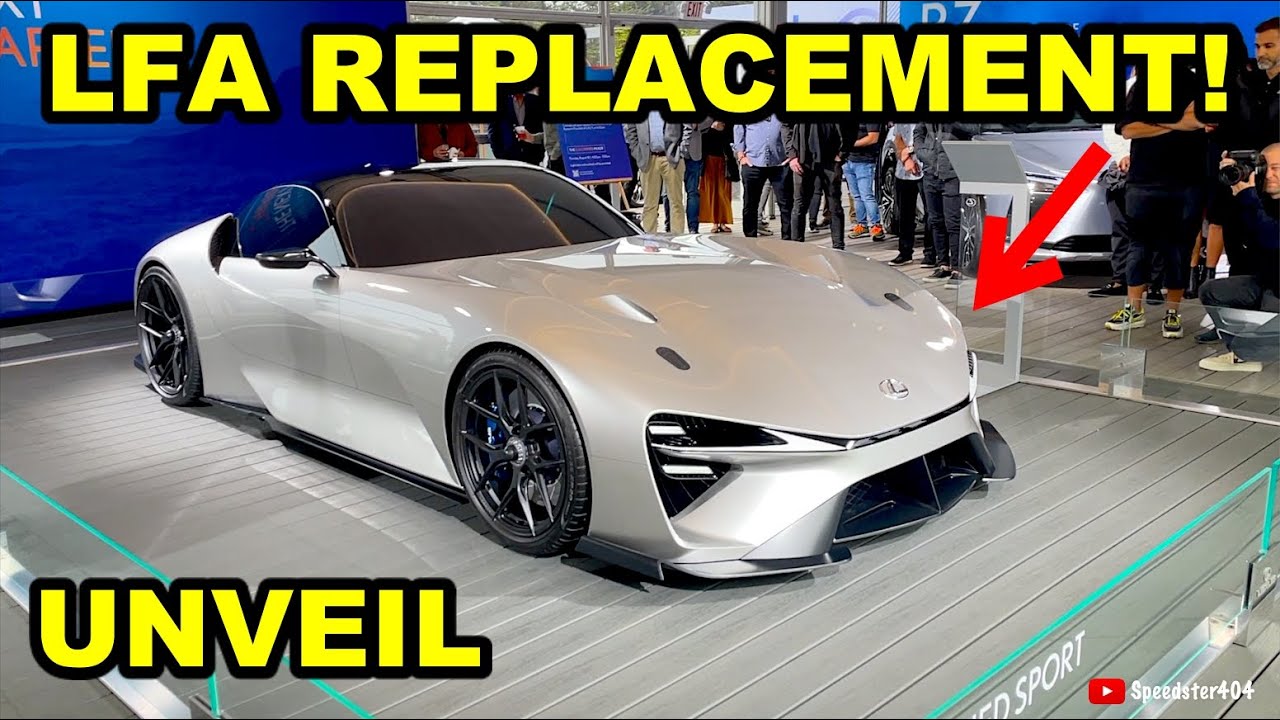 Lexus LFA Replacement Is Here! Electrified Sport Concept First Look ...