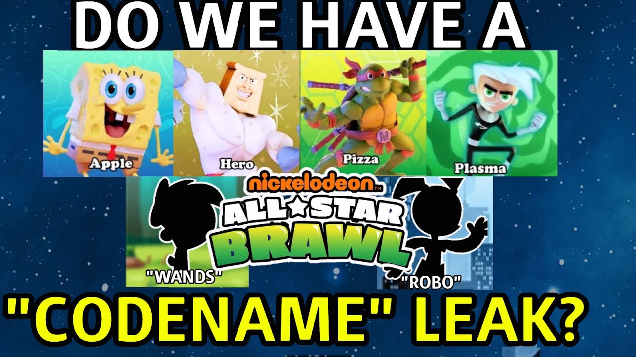 CODENAMES for ALL CHARACTERS? | Nickelodeon All Star Brawl - YouTube