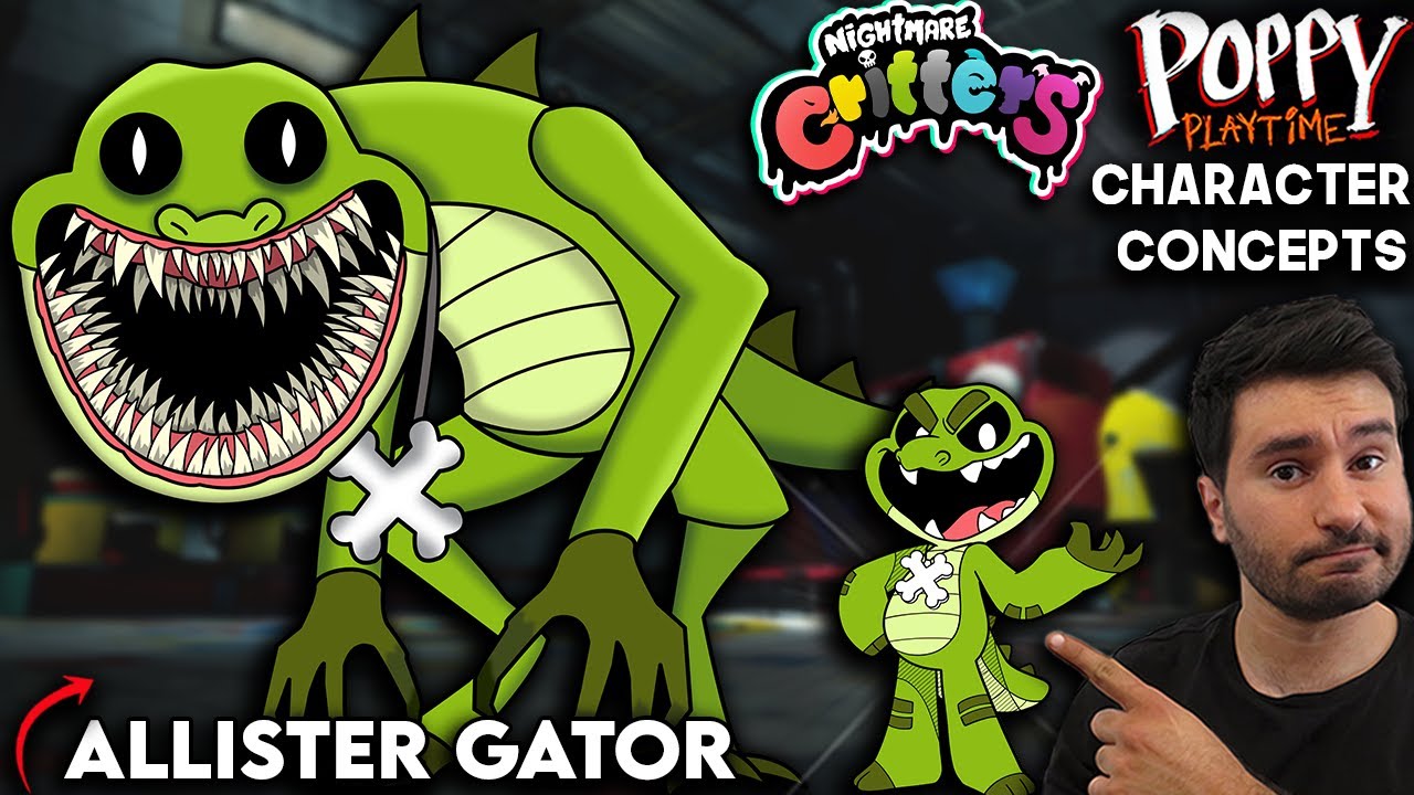 What Could Be In Poppy Playtime | Nightmare Critters | Allister Gator ...