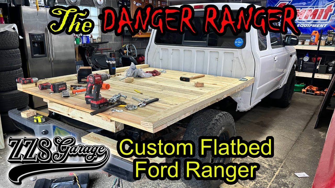 "You ruined that truck!" How to build a DIY Flatbed on a Ford Ranger ...