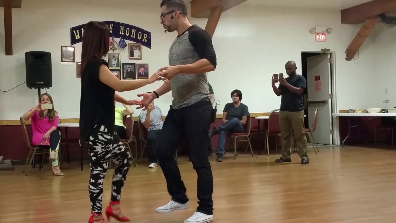 Intermediate Salsa pattern on2 #8 P1 By Lawrence & Claudia Garcia, Mambo Exquisite - YouTube