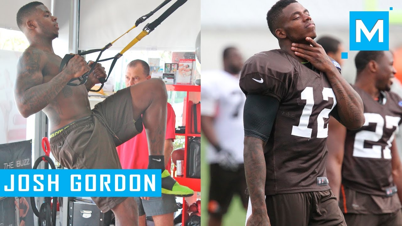 Josh Gordon Conditioning Workout for Football | Muscle Madness - YouTube