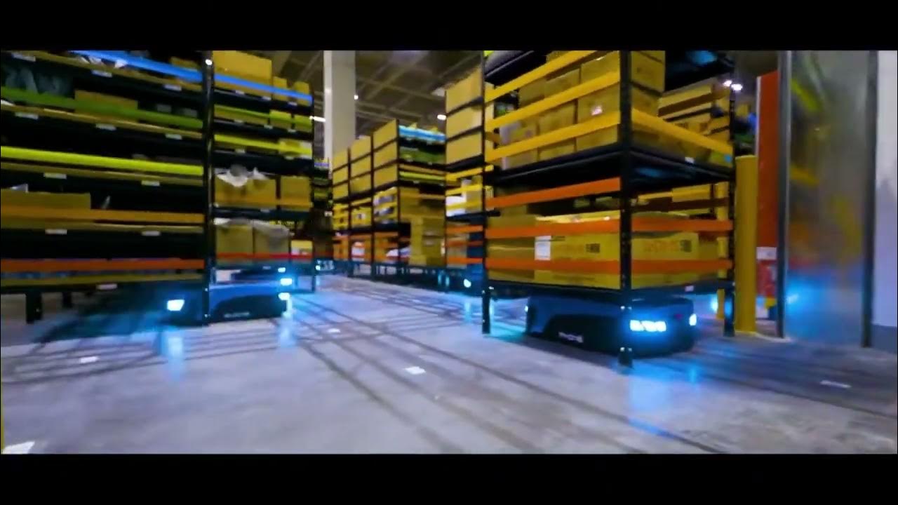 Mushiny AMR Robots: Revolutionizing Warehouse Automation! - YouTube