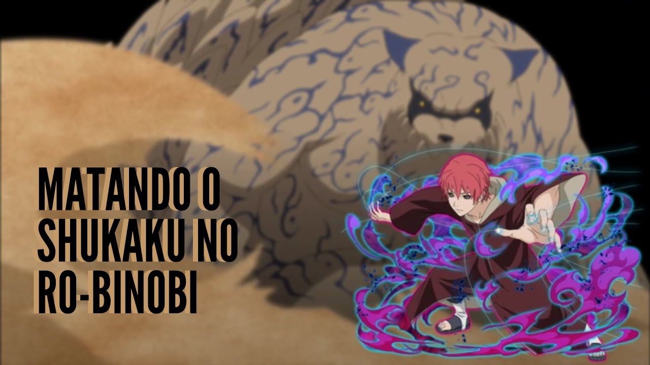Matando o Shukaku no RO-BINOBI - ROBLOX - YouTube